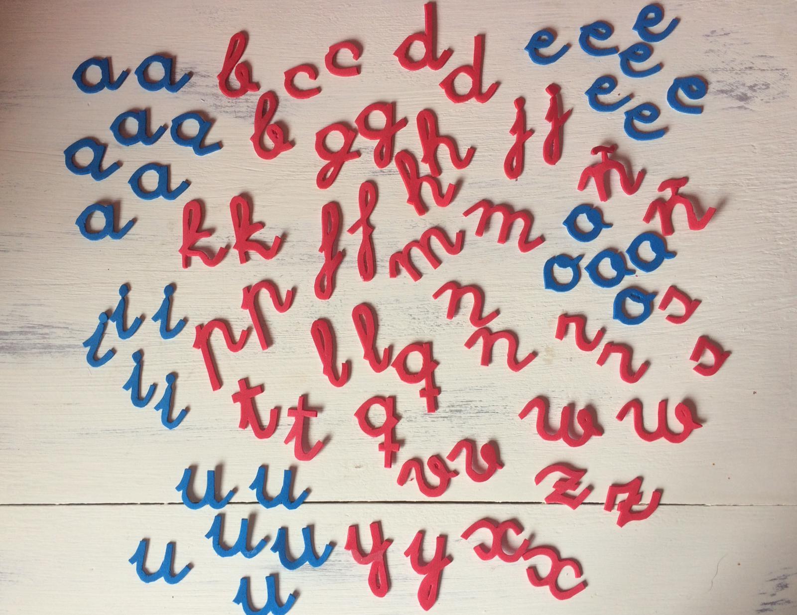 TUTORIAL DIY- ABECEDARIO MONTESSORI - Escuela Infantil Santa Mónica en ...